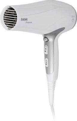 Характеристики Фен BBK BHD3224i, 2200Вт, белый и серый (1131510 ...