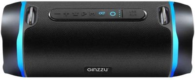 Характеристики Колонка портативная Ginzzu GM-901B, 28Вт, черный [00 ...