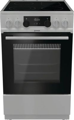 Электрическая плита Gorenje ECS5350XA, стеклокерамика, нержавеющая ...