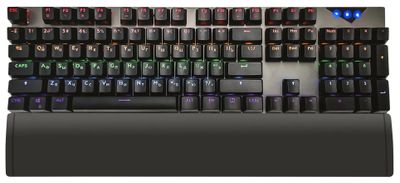 Клавиатура Oklick 935G RAGNAR, USB, c подставкой для запястий, черный ...