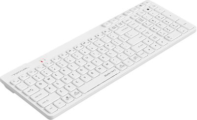 Клавиатура A4TECH Fstyler FBK27C AS, USB, Bluetooth/Радиоканал, белый ...