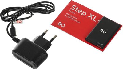 Сотовый телефон BQ Step XL+ 2820, черный – купить в Ситилинк | 1863763