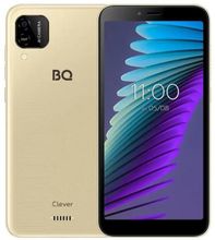 Характеристики Смартфон BQ Clever 3/16Gb, 5765L, золотистый (1774474 ...