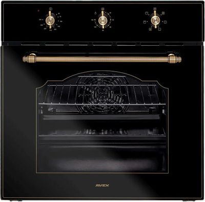 Характеристики Духовой шкаф AVEX HM 6060 1BR, черный (1744757) смотреть в СИТИЛИНК