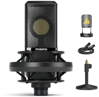 Характеристики Микрофон MAONO AU-PM500T, черный (1928715) смотреть в ...