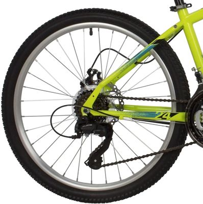 Велосипед FOXX Aztec D 24 (2021), горный (подростковый), рама 12 ...