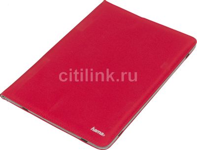 Универсальный чехол HAMA Strap, для планшетов 10.1", красный [00173506 ...