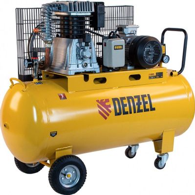 Обзор товара компрессор поршневой DENZEL BCI4000-T/200 масляный [58124 ...