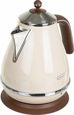 Чайник электрический DeLonghi KBOV2001.BG, 2000Вт, бежевый – купить в ...