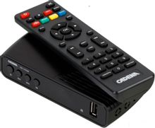 Ресивер DVB-T2 Cadena CDT-1753SB (TC), черный – купить в Ситилинк | 1421908