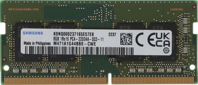 Оперативная память Samsung M471A1G44BB0-CWE DDR4 - 1x 8ГБ 3200МГц, для ноутбуков (SO-DIMM), OEM ...