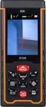 Характеристики Лазерный дальномер RGK D120, 2 класс лазера, 635нм, луч красный, с поверкой ...