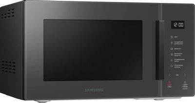 Микроволновая печь Samsung MS23T5018AC/BW, 800Вт, 23л, антрацит ...