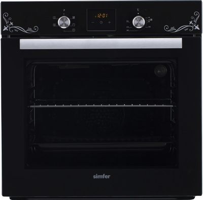 Характеристики Духовой шкаф Simfer B6EB56022, черный (1886486) смотреть в СИТИЛИНК