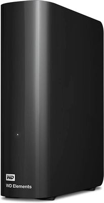 Внешний диск HDD WD Elements Desktop WDBWLG0040HBK-EESN, 4ТБ, черный ...
