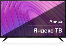 40" Телевизор BBK 40LEX-7246/FTS2C (B) FULL HD, черный, СМАРТ ТВ, YaOS – купить в Ситилинк | 2000886