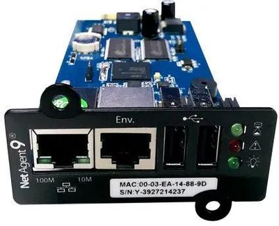 Обзор товара адаптер SNMP POWERCOM BY506 NetAgent II 3-ports (489075) в ...