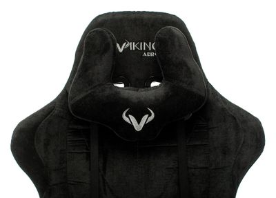 Кресло игровое ZOMBIE VIKING KNIGHT, на колесиках, ткань, черный ...