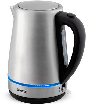 Чайник электрический Vitek VT-7096, 2150Вт, сталь – купить в Ситилинк | 2035790