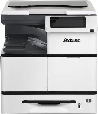 МФУ лазерный AVISION AM5640i черно-белая печать, A3, цвет белый ...