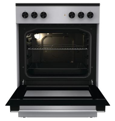 Электрическая плита Gorenje GEC6A11SG, стеклокерамика, без крышки ...