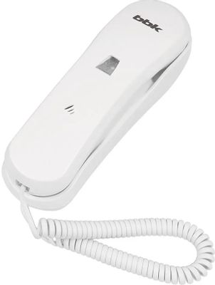 Обзор товара проводной телефон BBK BKT-100 RU, белый (704803) в интернет-магазине СИТИЛИНК