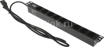 Блок распределения питания ITK алюминевый профиль (PH22-9D2) гор.размещ ...