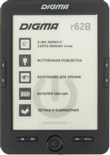 Характеристики Электронная книга Digma R62B, 6", черный (414839) смотреть в СИТИЛИНК