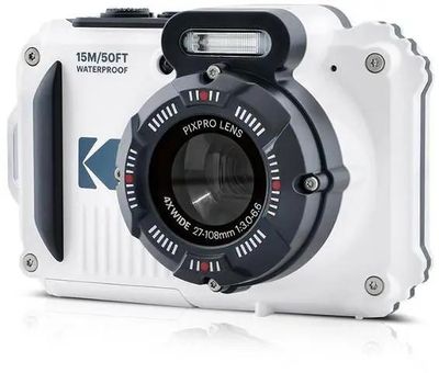 Цифровой компактный фотоаппарат Kodak Pixpro WPZ2, белый – купить в ...
