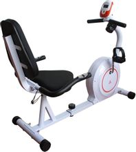 Велотренажер DFC B504RWO белый/черный – купить в Ситилинк | 1495686