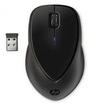 Мышь беспроводная HP H2L63AA, радио, лазерная, USB, 1600dpi, черный ...