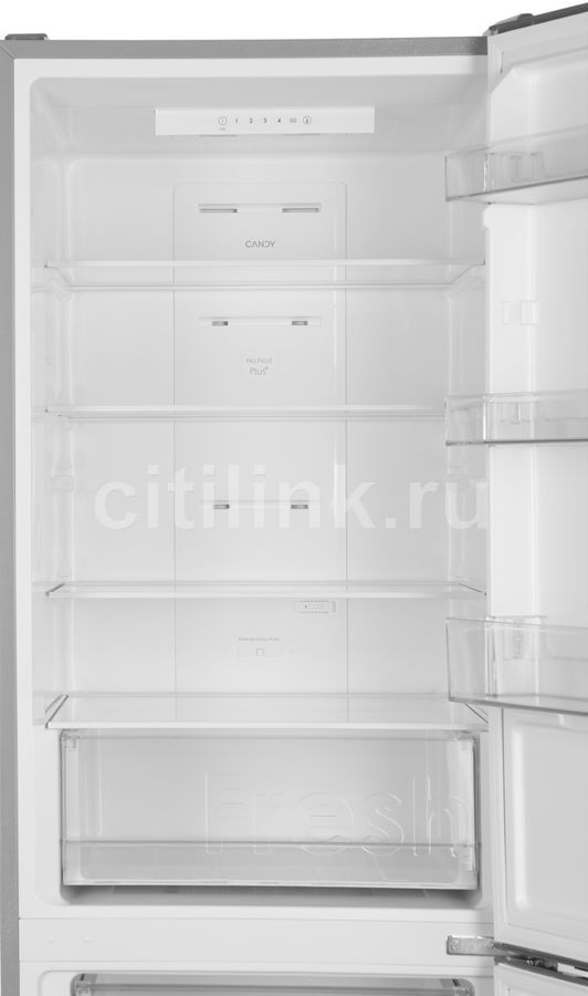 Холодильник двухкамерный Candy CCRN 6180S No Frost, серебристый(мех ...