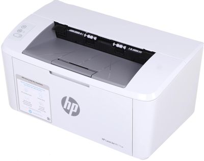 Принтер лазерный HP LaserJet M111w черно-белая печать, A4, цвет белый ...