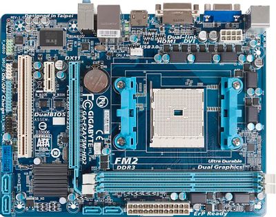 Характеристики Материнская плата GIGABYTE GA-F2A75M-HD2, Socket FM2 ...