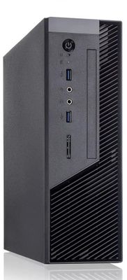 Корпус miniITX FOXLINE FL-RS02BLK-FX250T, Slim-Tower, 250Вт, черный ...