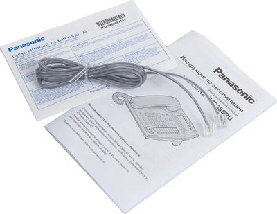 Проводной телефон Panasonic KX-TS2388RUB, черный – купить в Ситилинк ...