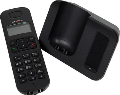 Радиотелефон TeXet TX-D6605A, черный [123066] – купить в Ситилинк | 858890