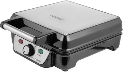 Обзор товара вафельница CENTEK CT-1453, серебристый (1997895) в интернет-магазине СИТИЛИНК