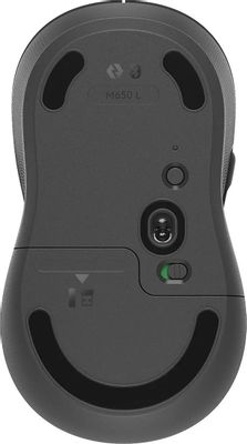 Мышь беспроводная Logitech M650 Large, Bluetooth/Радио, оптическая, USB ...