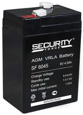 Инструкция, руководство по эксплуатации для аккумулятор Security Force ...
