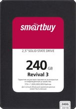 SSD накопитель SMARTBUY Revival 3 240ГБ, 2.5", SATA III, SATA, rtl ...