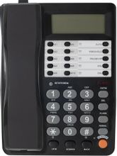 Проводной телефон Ritmix RT-495, черный и серый – купить в Ситилинк ...