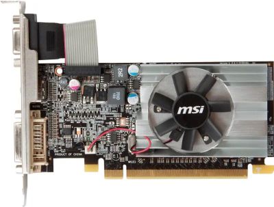 Характеристики Видеокарта MSI AMD Radeon HD 6450 1ГБ DDR3, Low Profile ...