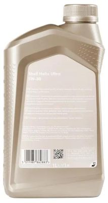 Моторное масло SHELL Helix Ultra, 5W-30, 1л, синтетическое [550046383 ...