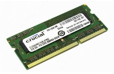Характеристики Оперативная память Crucial CT12864BC1339 DDR3 - 1ГБ 1333 ...