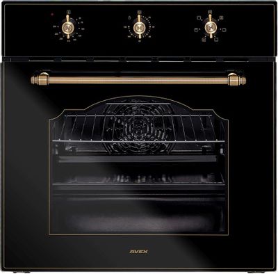 Обзор товара духовой шкаф AVEX HM 6060 1BR, черный (1744757) в интернет-магазине СИТИЛИНК