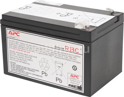 Обзор товара аккумуляторная батарея для ИБП APC RBC4 12В, 12Ач (15299 ...