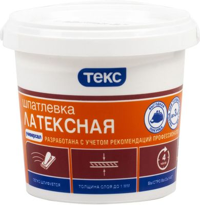 Инструкция, руководство по эксплуатации для шпаклевка Текс (700010398 ...