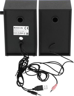 Колонки Defender SPK 270, 2.0, черный [65270] – купить в Ситилинк | 1898281