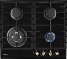 Газовая варочная панель AVEX HM 6044 RB, независимая, черный – купить в Ситилинк | 1744858